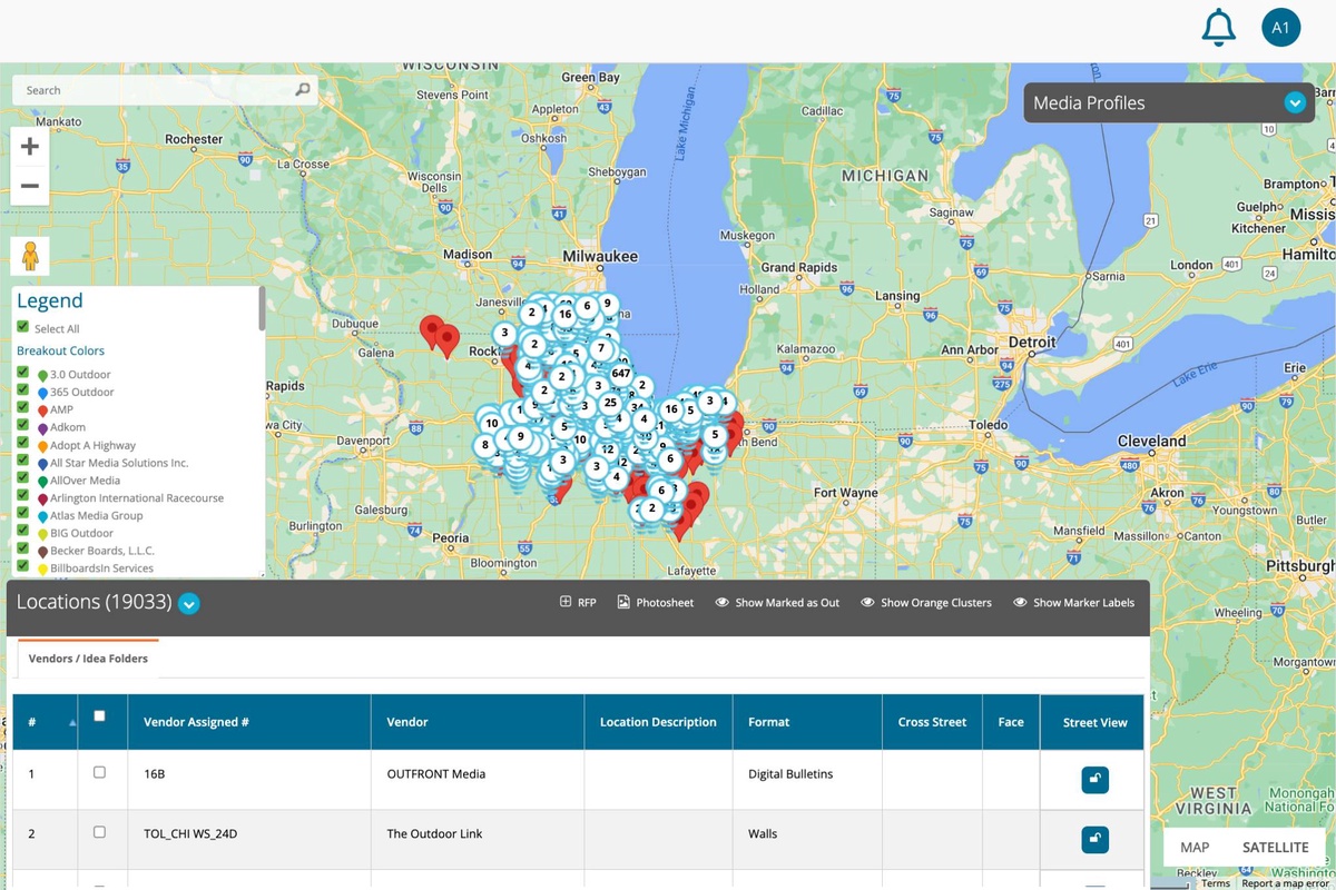 How to show individual map pins - DOmedia Support Hub