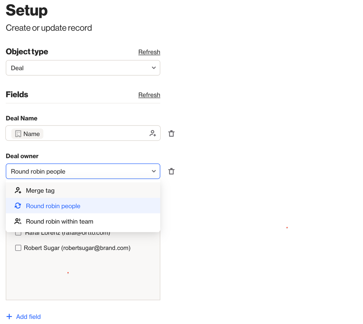 Using HubSpot in Ortto - Ortto help