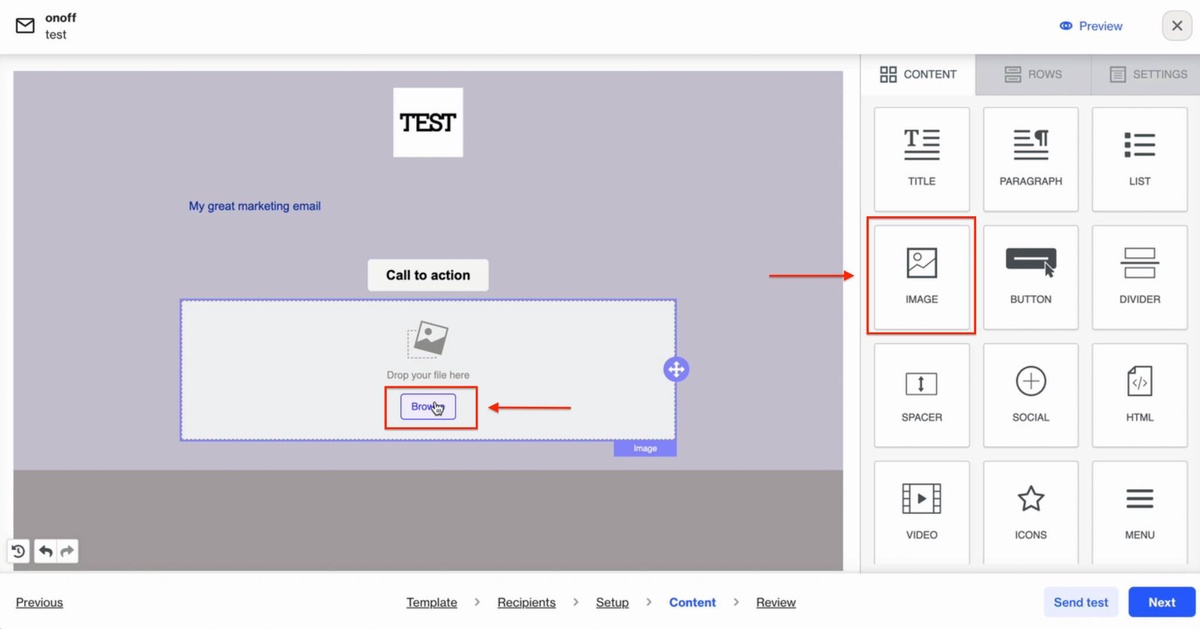 How to add attachments to email messages - Ortto help