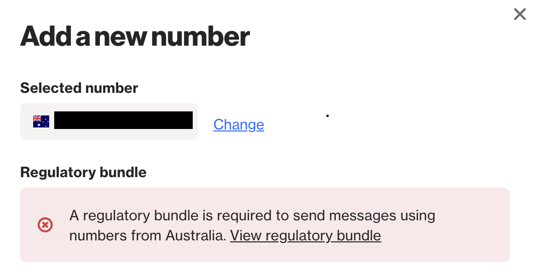 SMS numbers - Ortto help