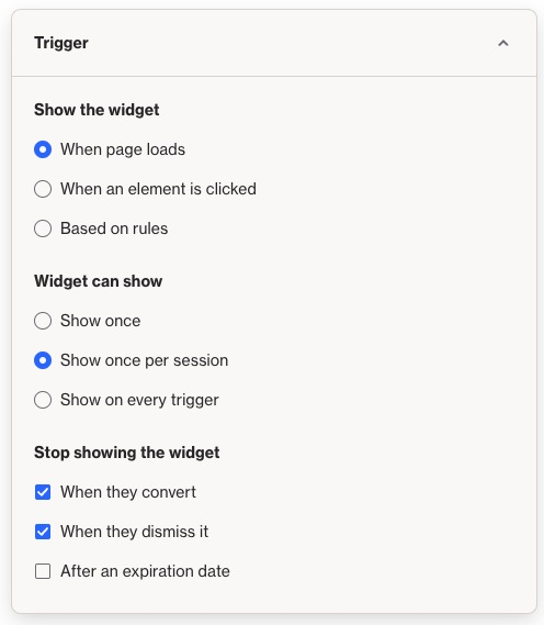 Configuring a capture widget - Ortto help Configuring a capture widget - Ortto help