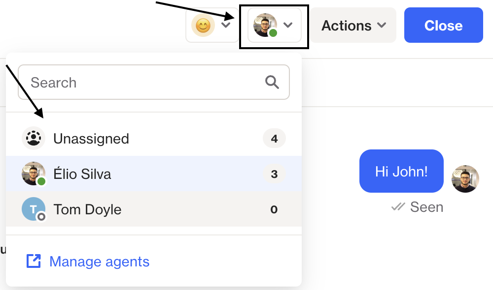 Talk inbox - Ortto help