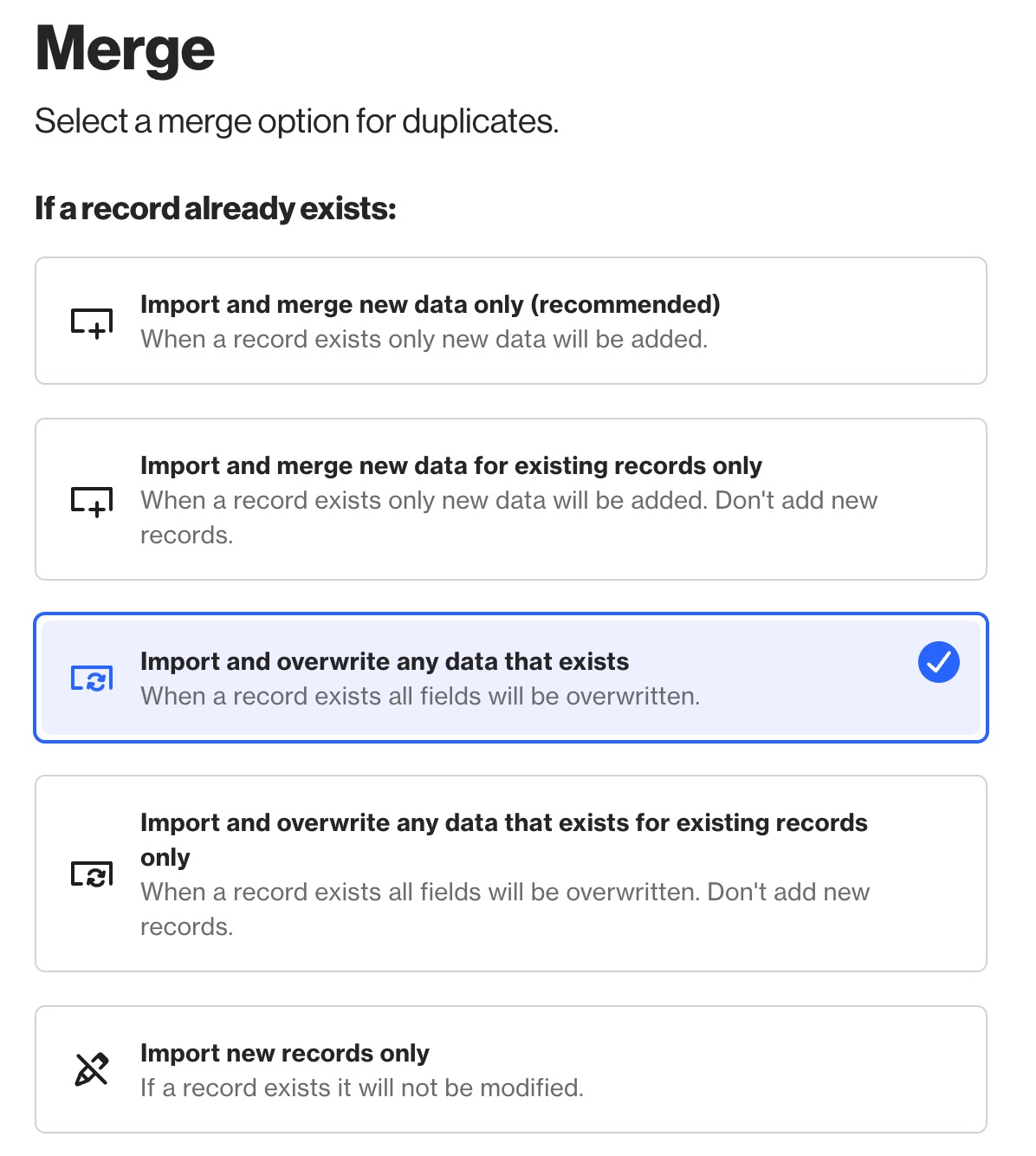 Updating field values - Ortto help