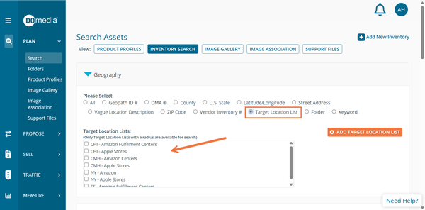 Seller: How to Search My Inventory with a Target Location List ...