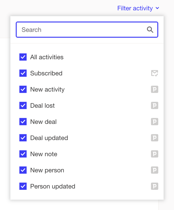 Managing data sources - Ortto help