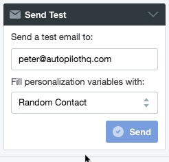 Autopilot: Action - Send Email - Ortto help