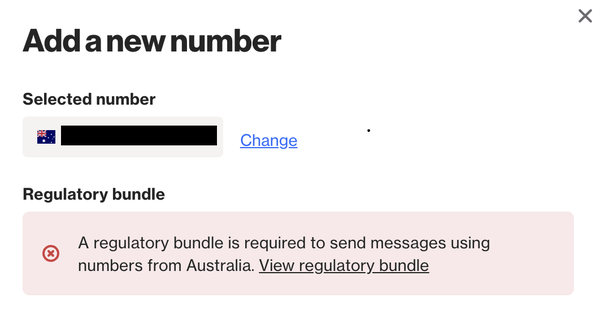 SMS numbers - Ortto help