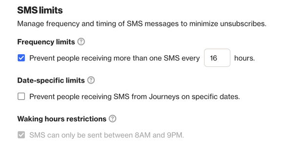 SMS assets in journeys - Ortto help