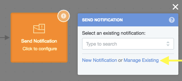 Autopilot: Action - Send Internal Notification - Ortto help